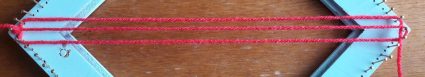 Weaving a triangle with a continuous thread – The Craftsteacher