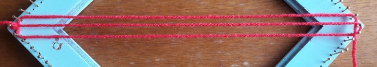 Weaving a triangle with a continuous thread – The Craftsteacher
